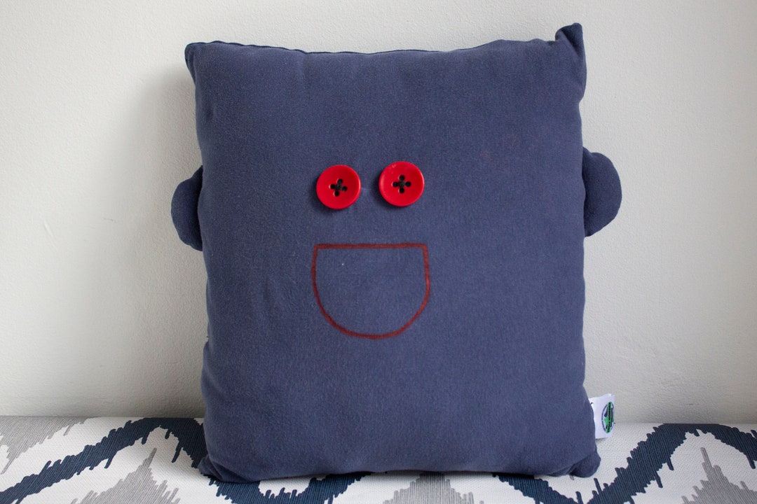 Navy Blue Cute Plushie Character - Etsy