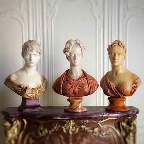 Miniature Bust With Frame - Etsy