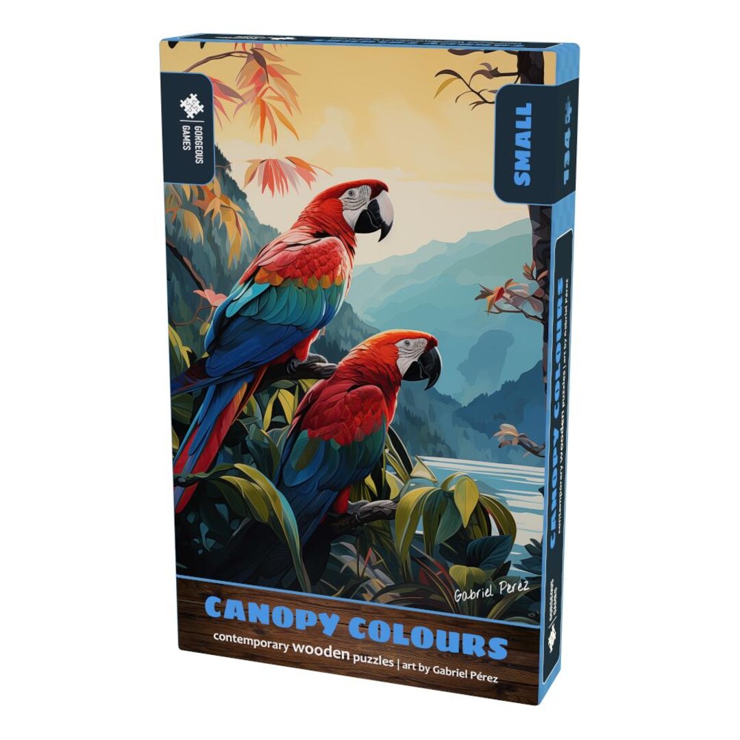 Canopy Colours Wooden Jigsaw Puzzle for Adults | Premium Wood Jigsaw ...