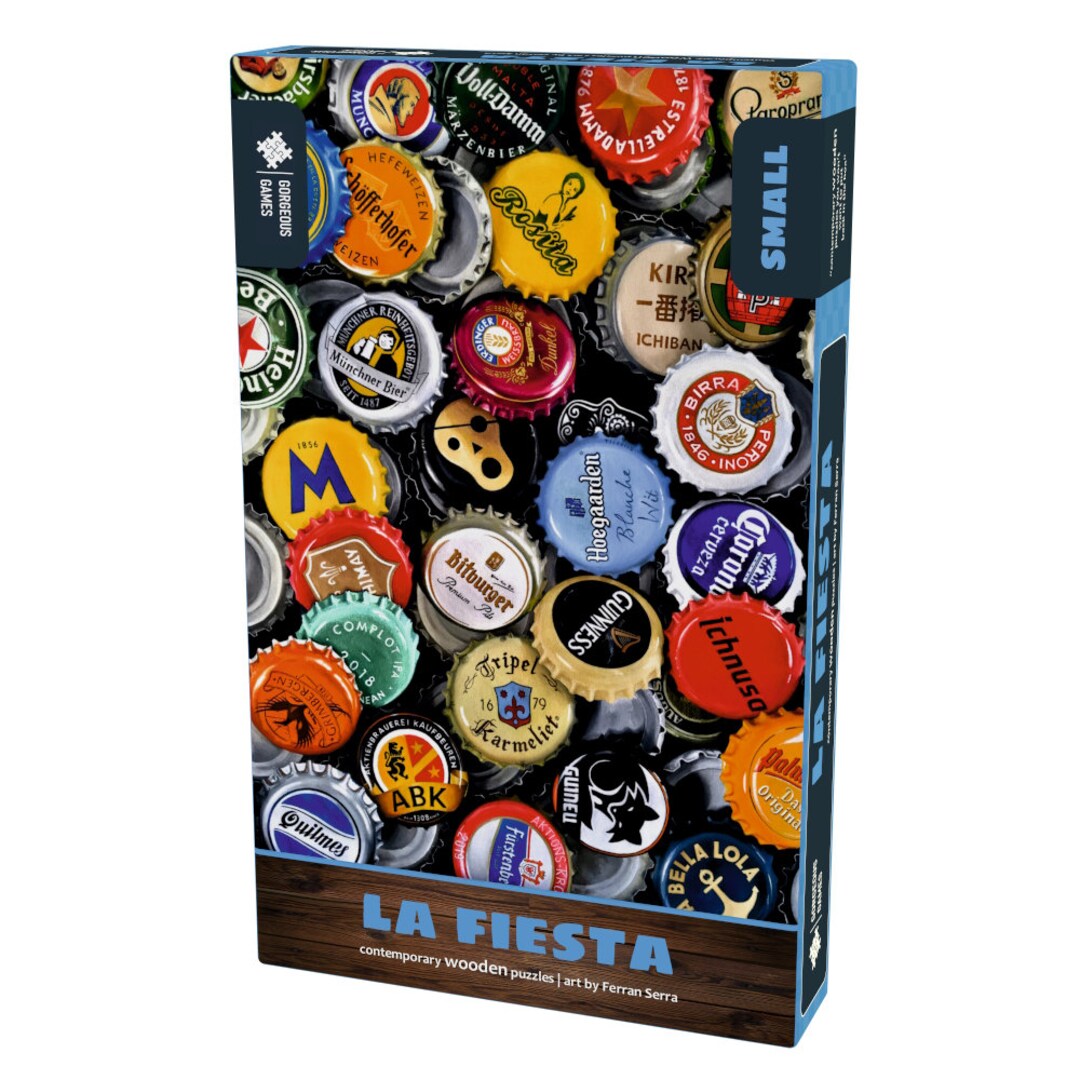 La Fiesta Wooden Jigsaw Puzzle for Adults | Premium Wood Jigsaw Puzzles ...
