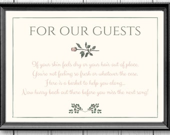 Wedding Toilet Sign | Etsy