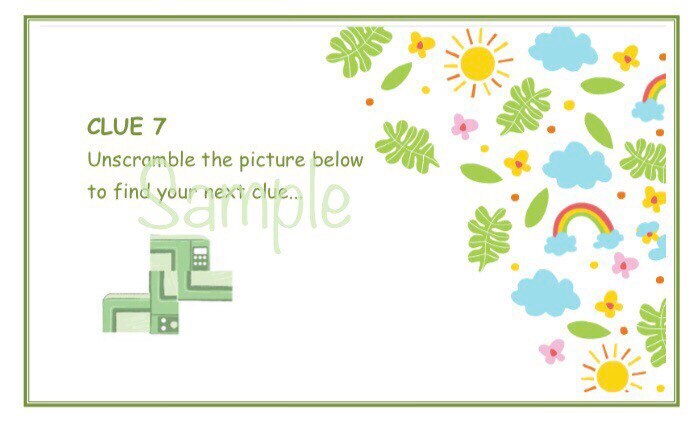 Gorgeous Colourful Treasure Hunt /code Breaker Activity for - Etsy