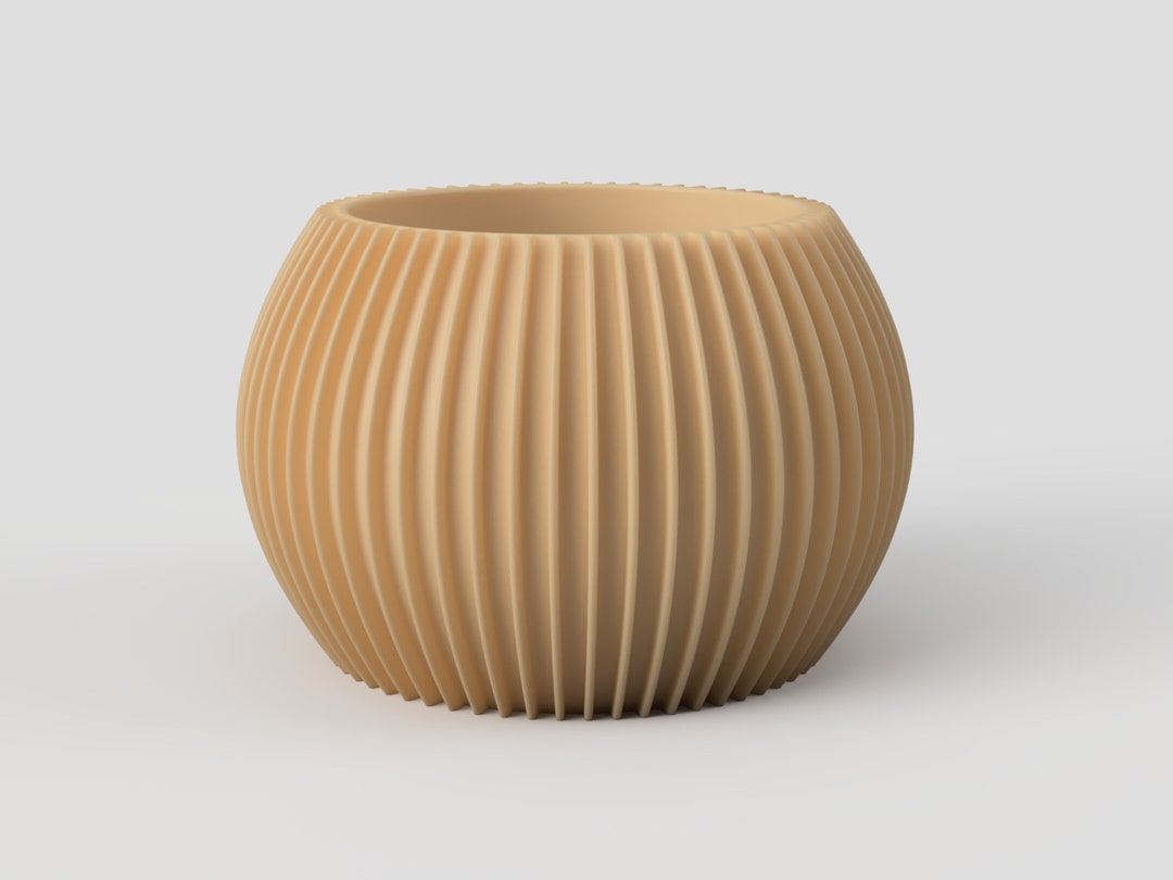 BULB - 3D Printable Minimalist Planter | STL File | Indoor Japandi ...