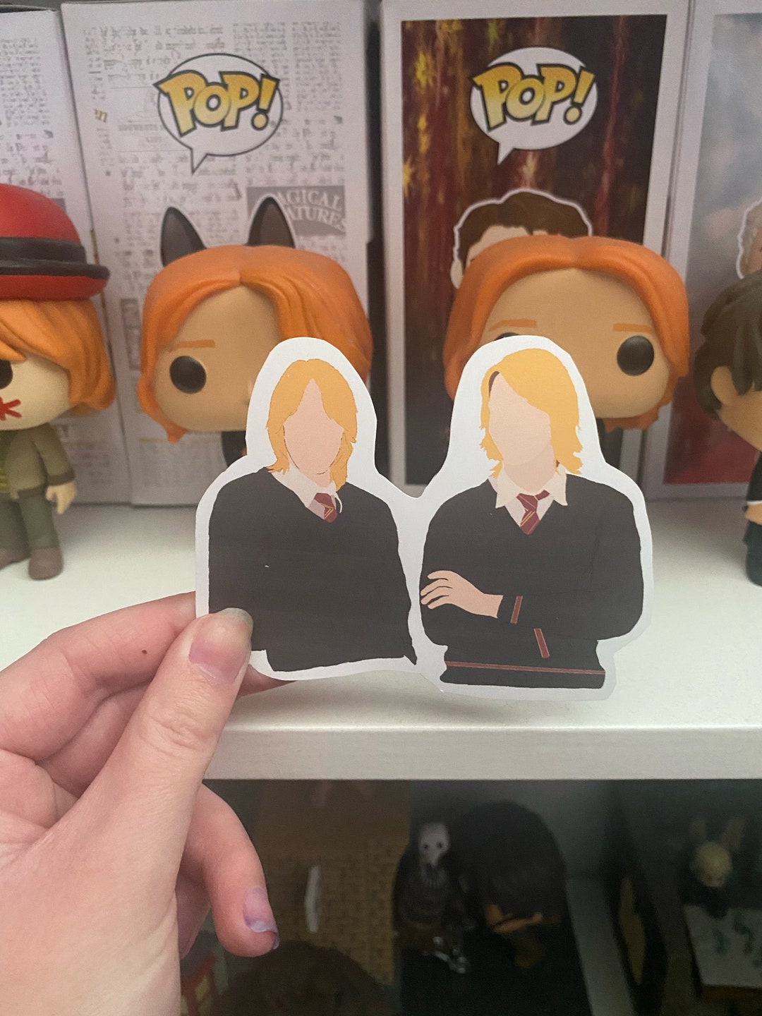 Fred and George Weasley Sticker - Etsy