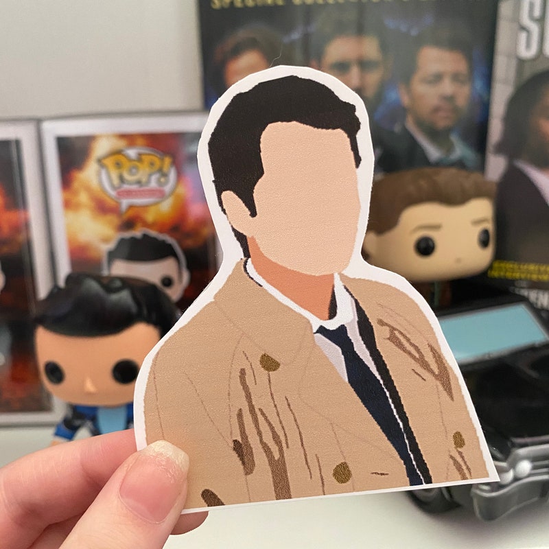 Supernatural Castiel - Etsy