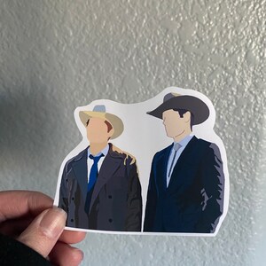 Supernatural Dean and Castiel Sticker - Etsy