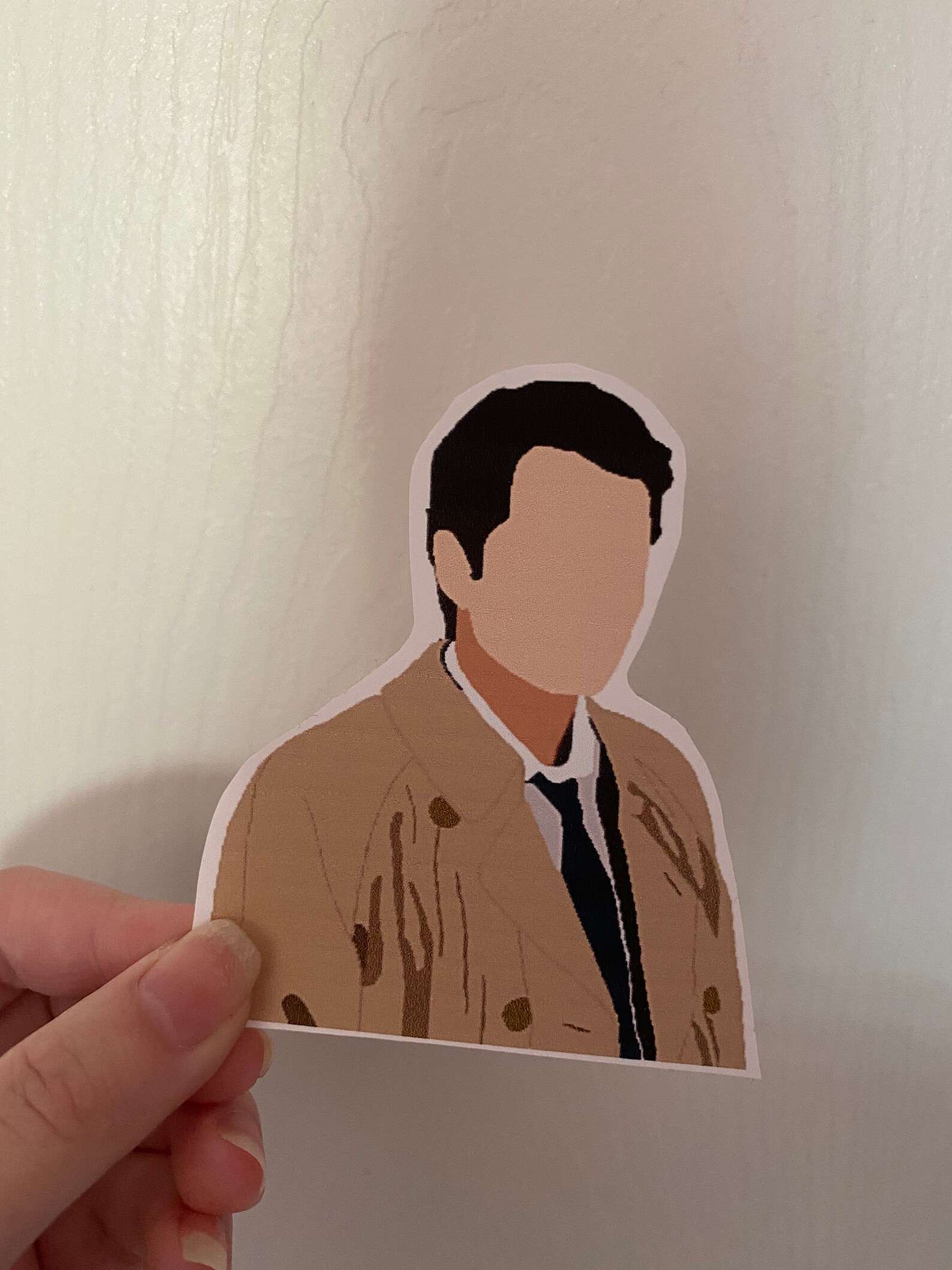 Supernatural Castiel Sticker | Etsy