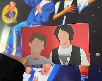 Bill and Ted Sticker - Etsy