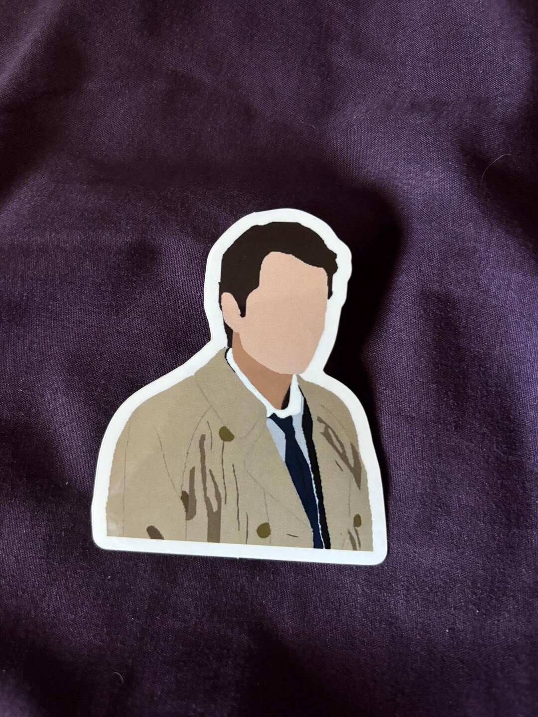 Supernatural Castiel Sticker - Etsy