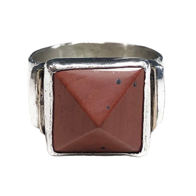 Jasper Ring - Etsy