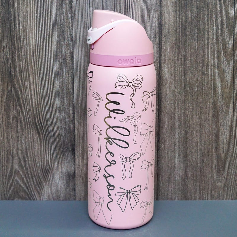 Preppy Water Bottle - Etsy