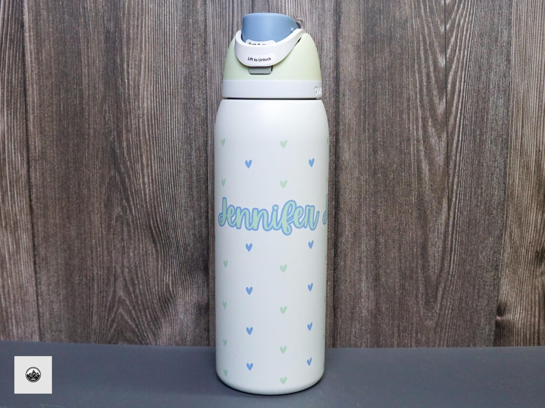 Hearts Owala Freesip Bottle - Sublimated Design- Unique Gift for ...