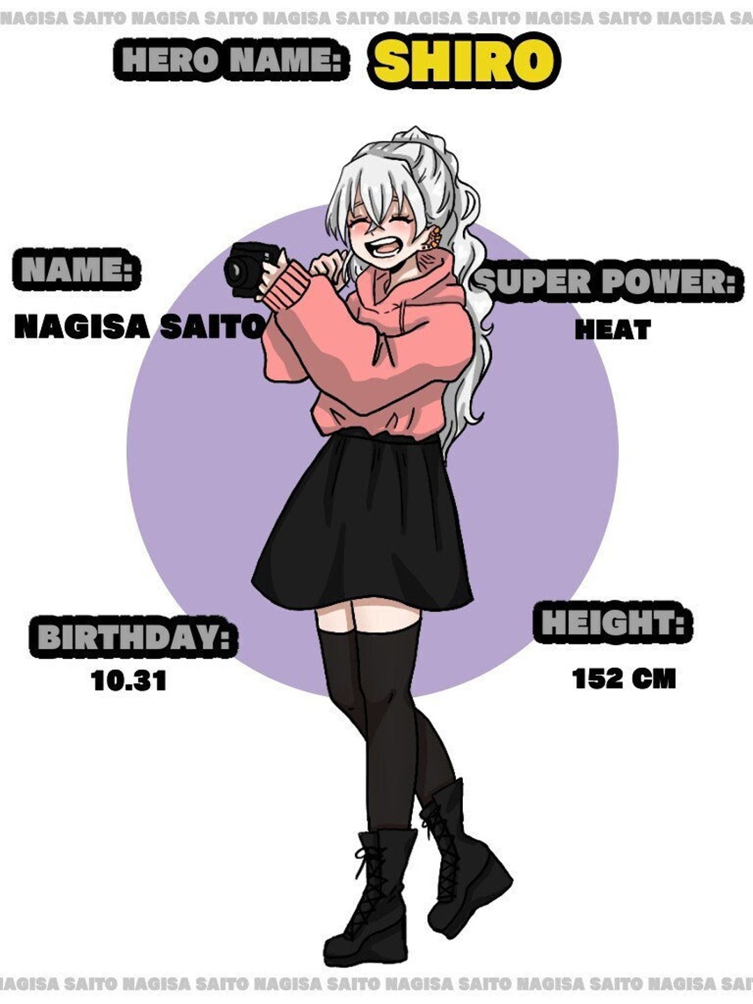 Anime Super Hero OC Commissions - Etsy