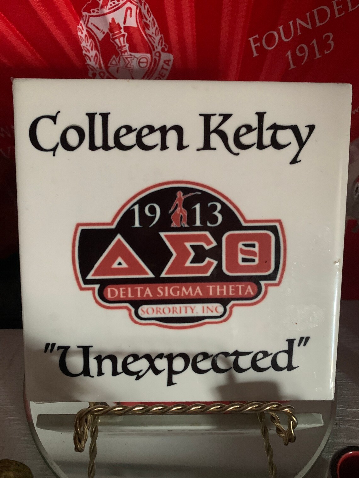 Sorority Hot Plates or Decoration - Etsy