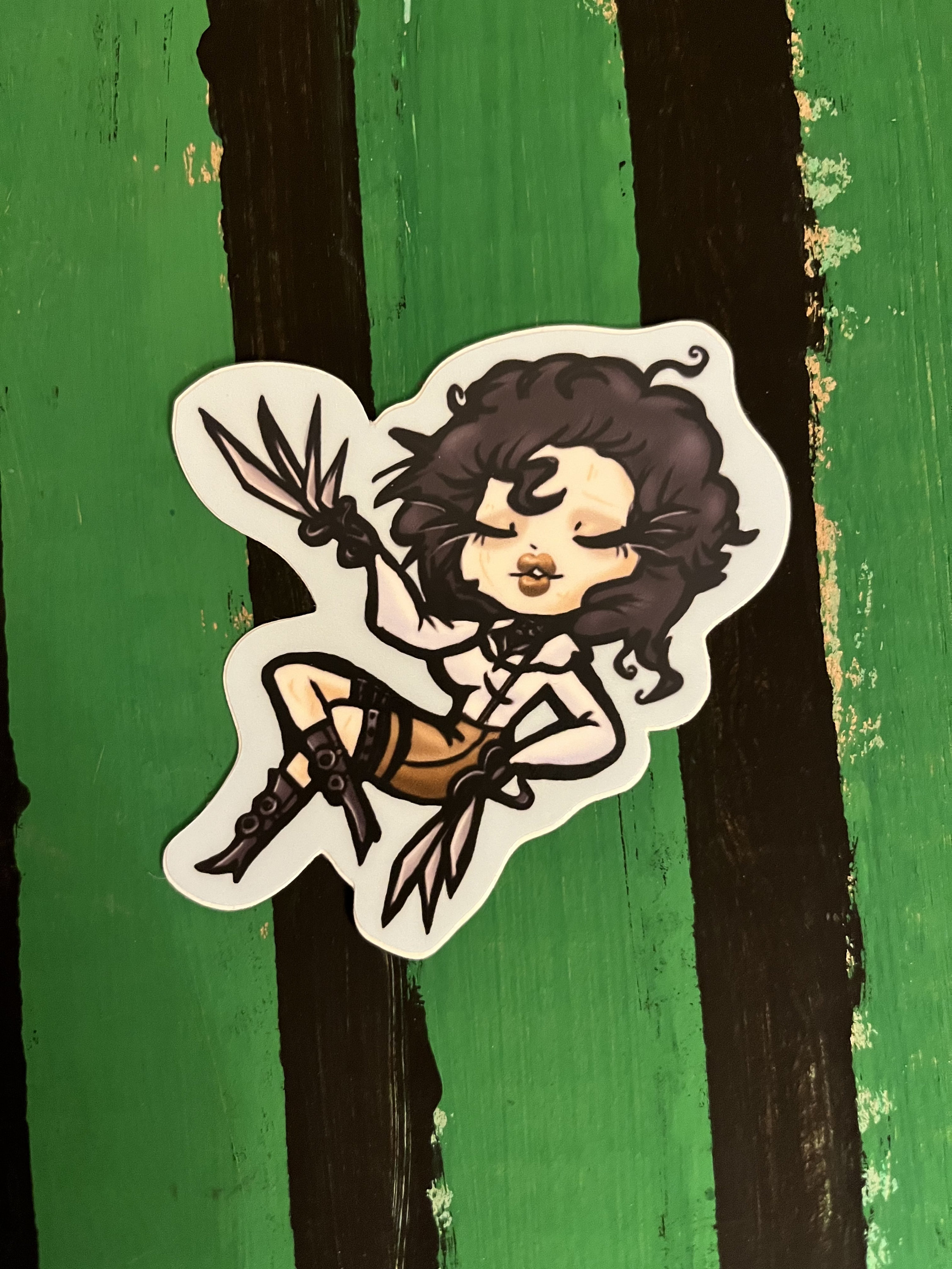 Edward Scissorhands Sticker - Etsy