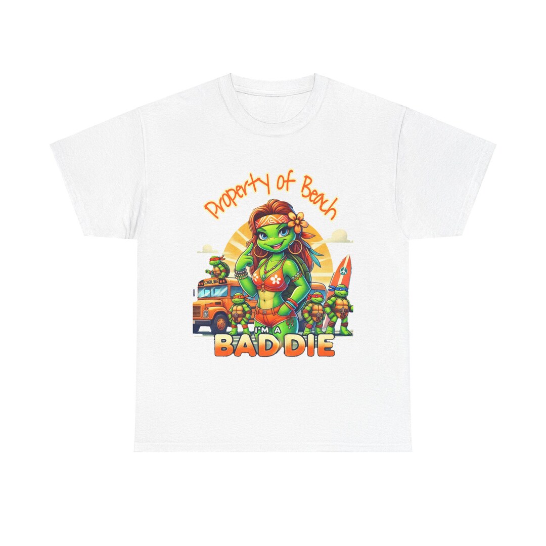 Turtle Baddie T Shirt - Etsy