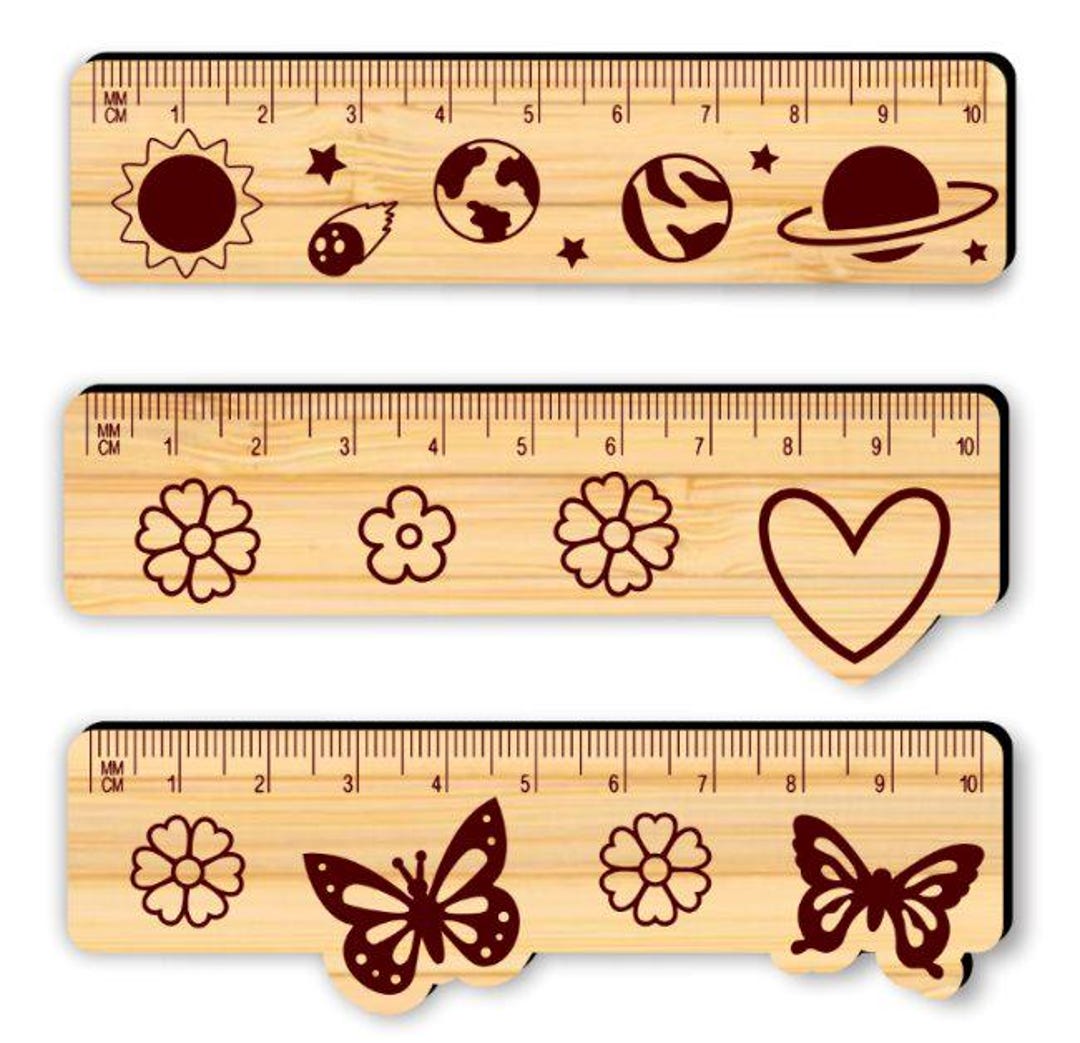 Rulers for Laser Cut, Cdr, Dxf, Pdf, Ai, Svg File Formats - Etsy