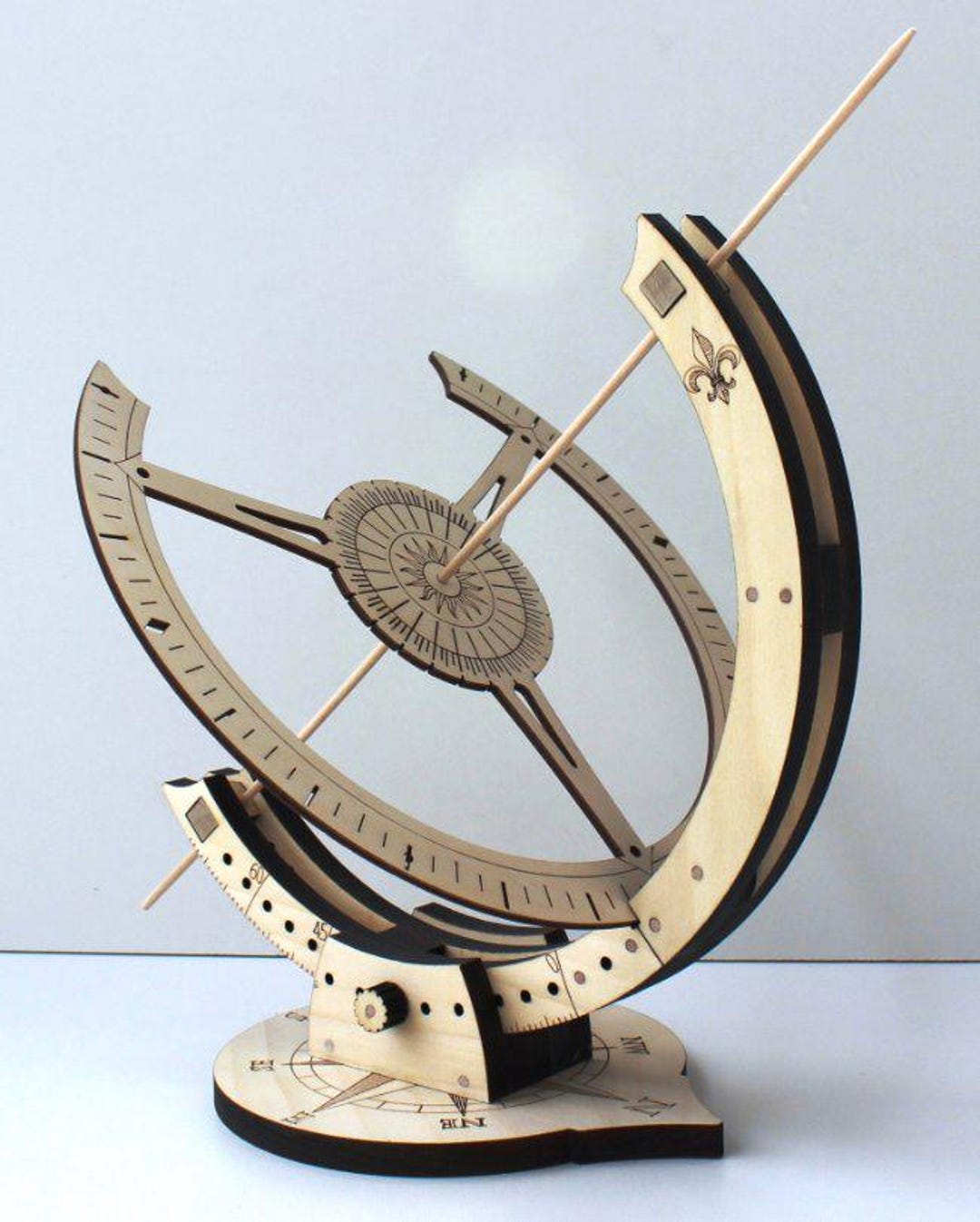 Sundial for Laser Cut, Cdr, Dxf, Pdf, Ai, Svg File Formats - Etsy New ...