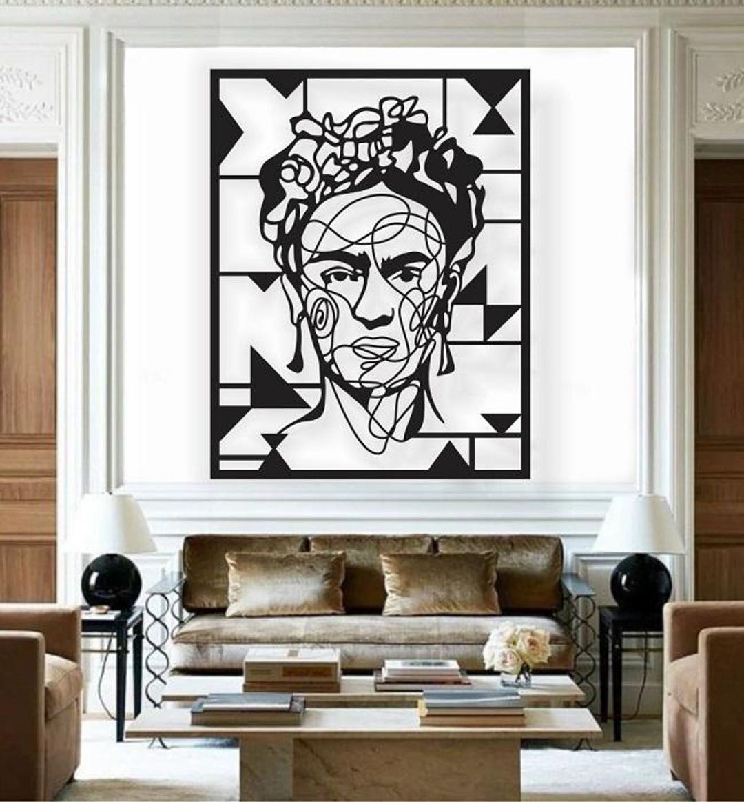 Woman Wall Decor for Laser Cut Plasma, Cdr, Dxf, Pdf, Ai, Svg File ...