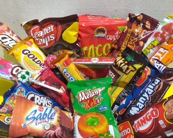 Best Moroccan Snacks Box: Bimo, Tonic Tagger Merendina Henrys Okey ...