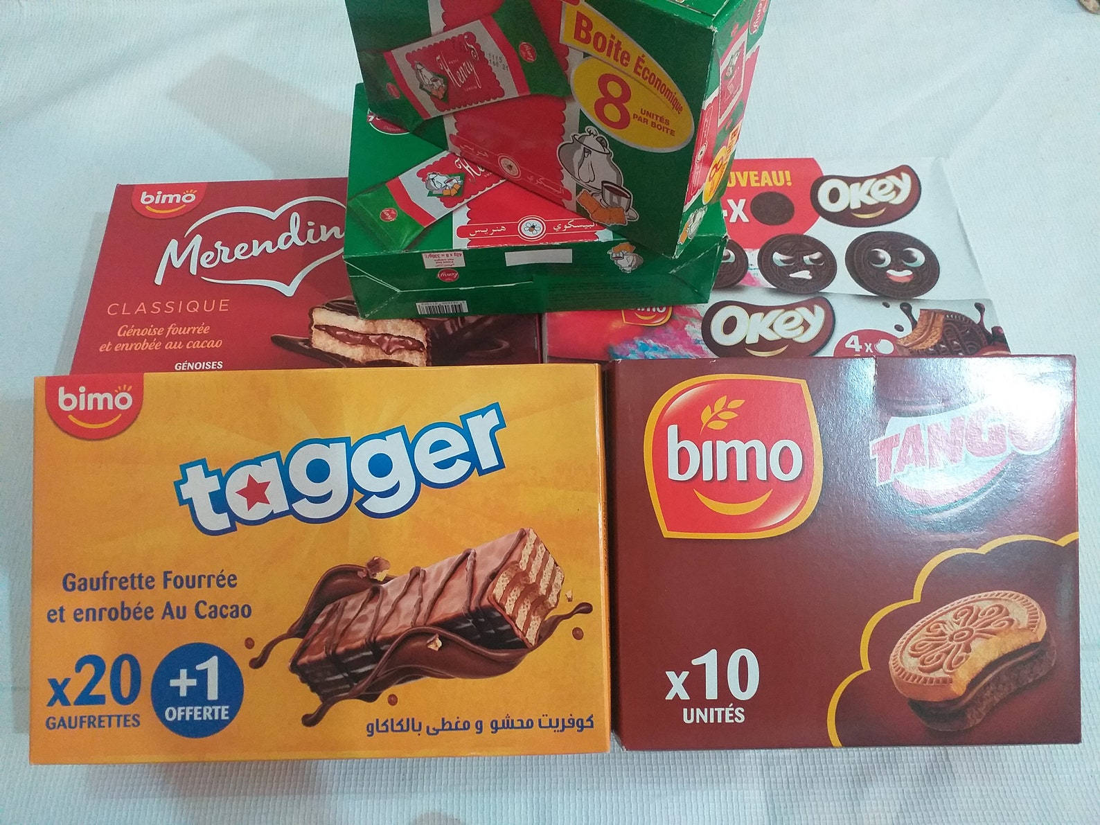 Meilleure boîte de collations marocaines : Bimo, Tonic Tagger Merendina ...