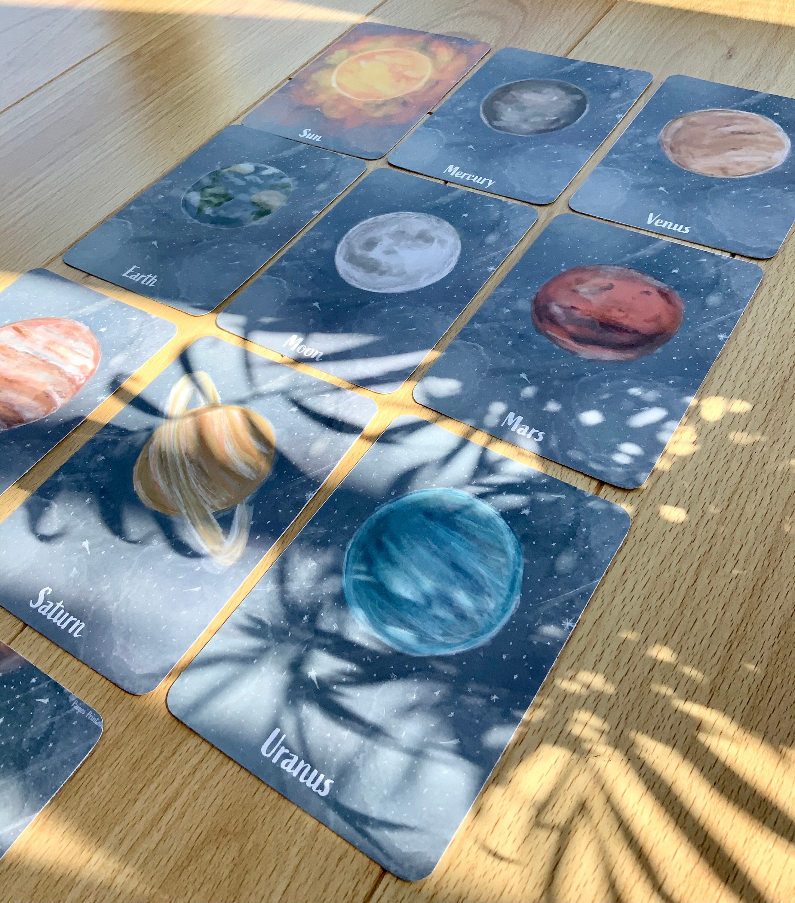 Solar System Flashcards | Space Flashcards | Planets | Educational ...