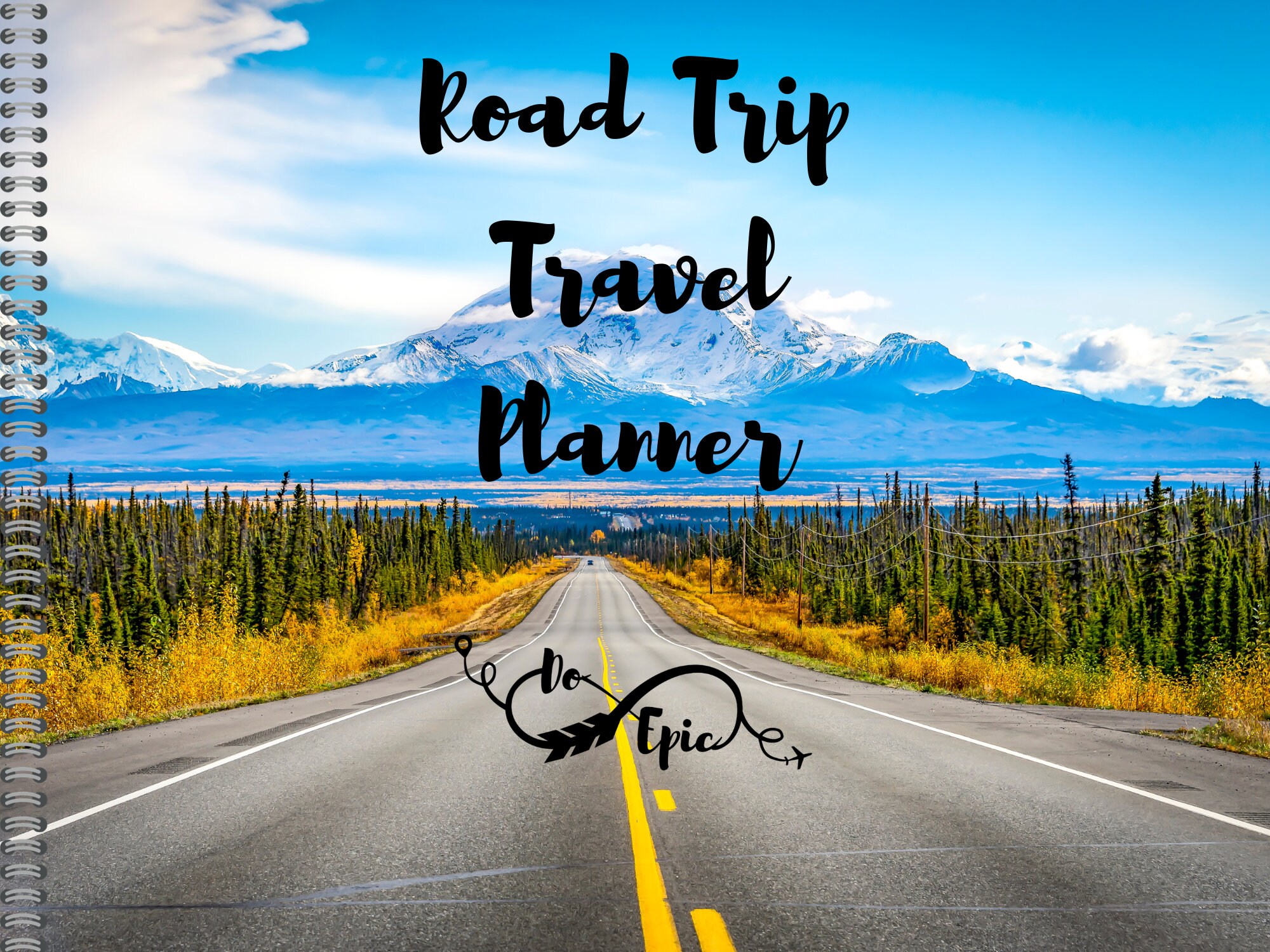 Digital Road Trip Travel Planner: Scenic Routes, Seamless Plans - Etsy