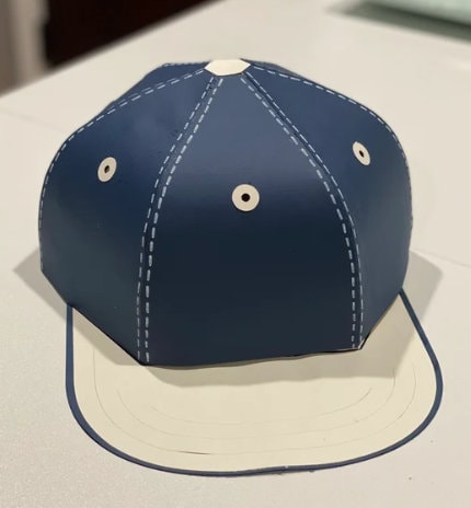 SVG for Baseball Cap Gift Box - Etsy