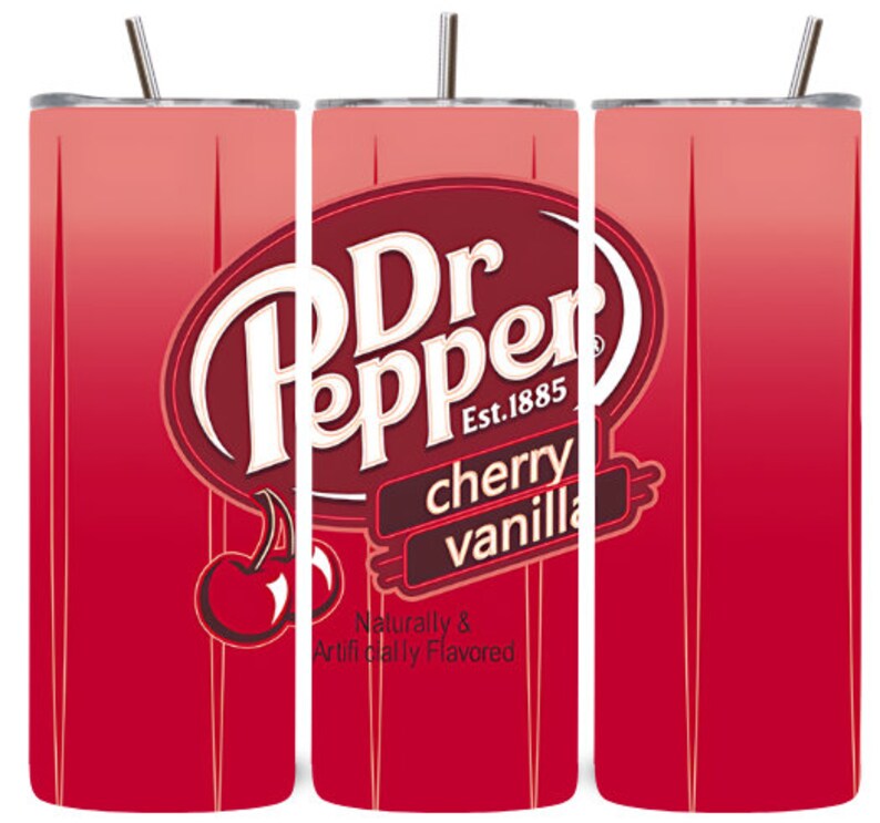 Dr Pepper Tumbler Wraps - Etsy
