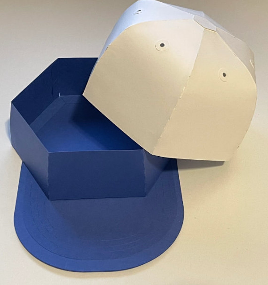 SVG for Baseball Cap Gift Box - Etsy