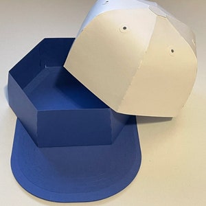 SVG for Baseball Cap Gift Box - Etsy
