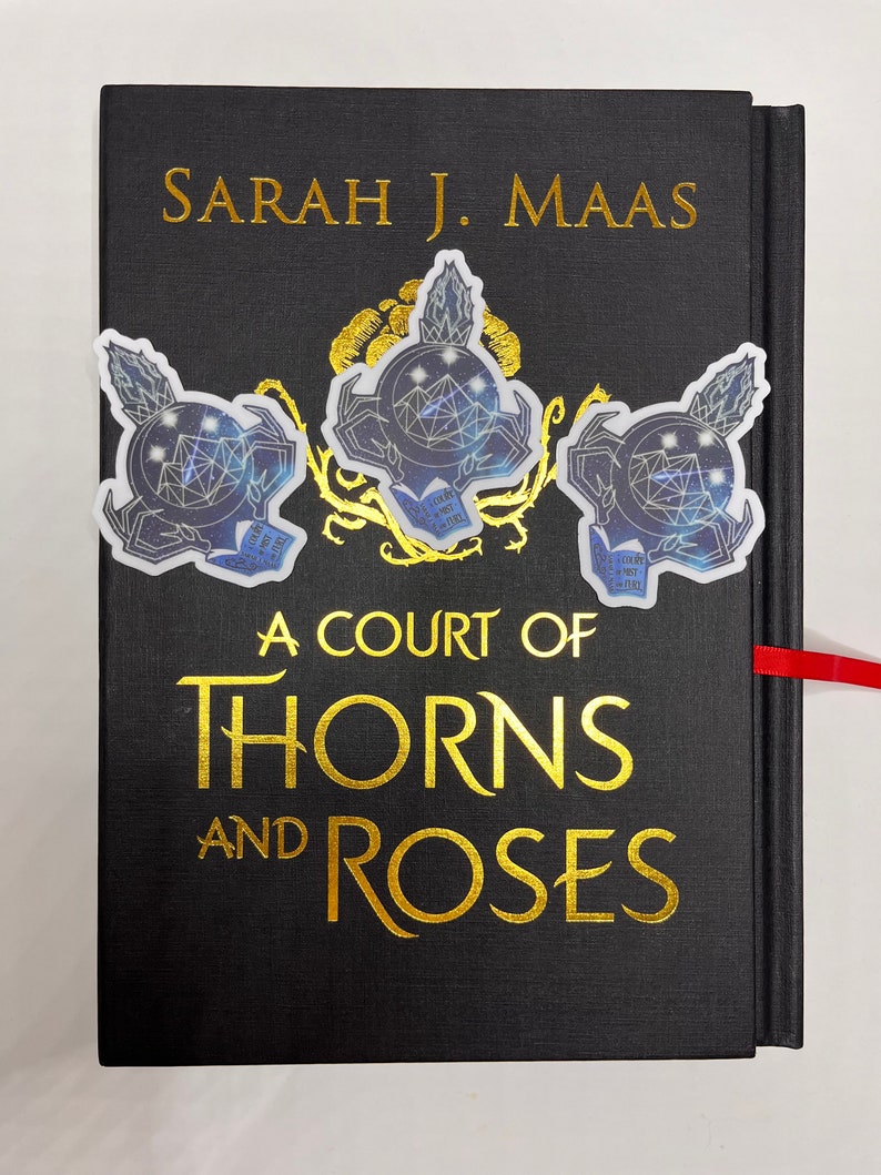 ACOTAR Maasverse Sticker Officially Licensed SJM Merch, Sticker, Throne ...