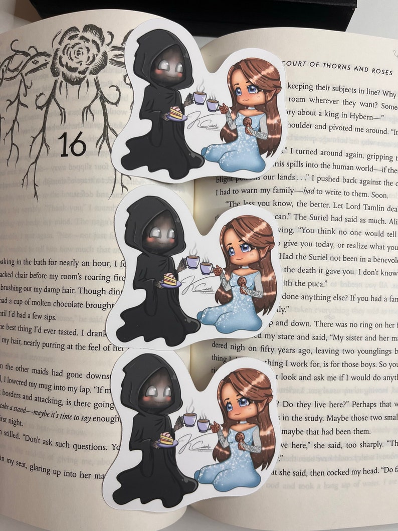 ACOTAR Sticker the Suriels Tea Party Officially Licensed SJM Merch ...