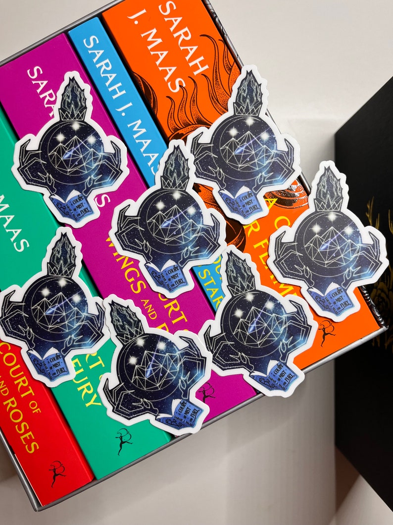 ACOTAR Maasverse Sticker Officially Licensed SJM Merch, Sticker, Throne ...