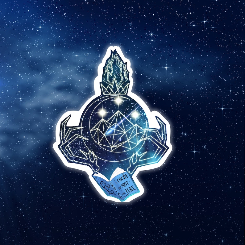 ACOTAR Maasverse Sticker Officially Licensed SJM Merch, Sticker, Throne ...