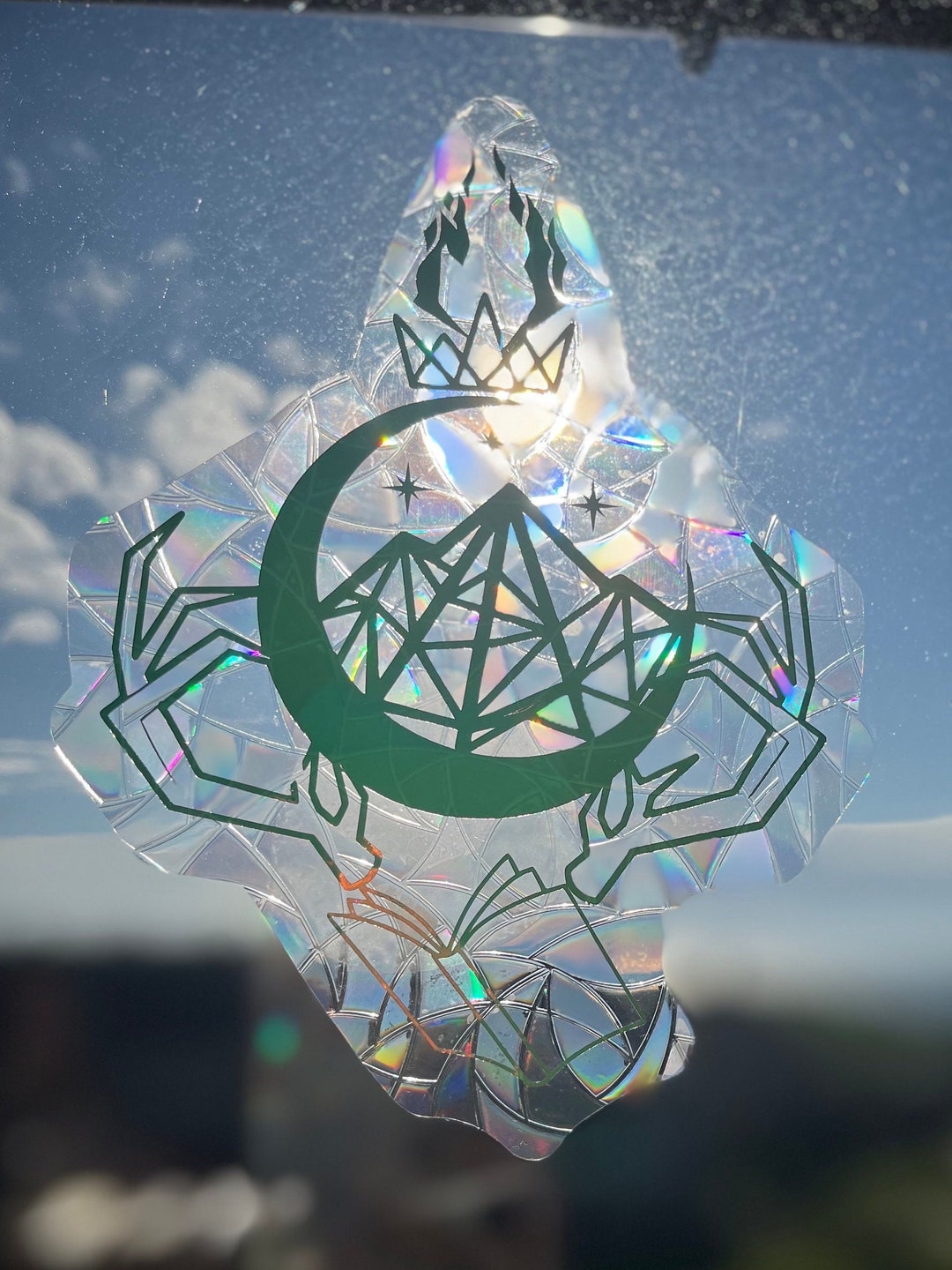 SJM Bookish Suncatcher Window Sticker ACOTAR, TOG, Crescent City ...