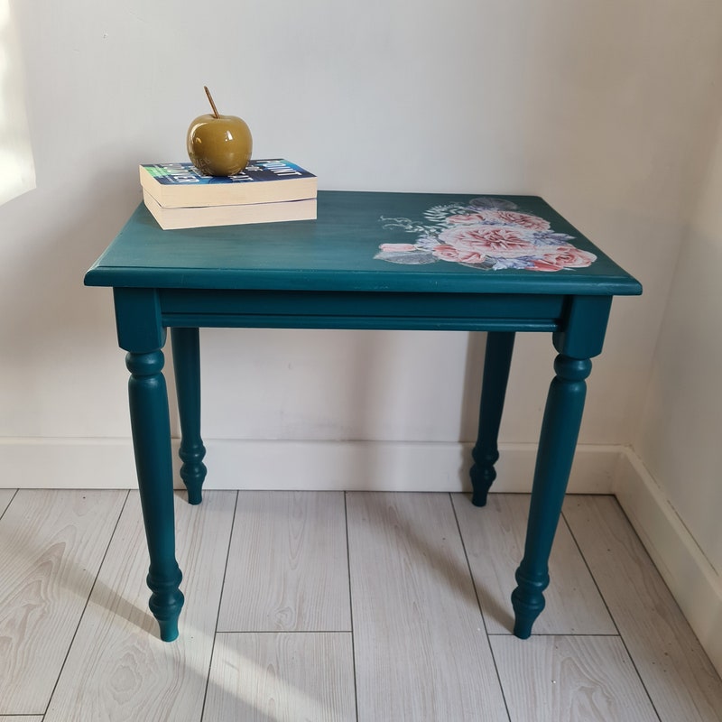 Upcycled Side Table - Etsy UK