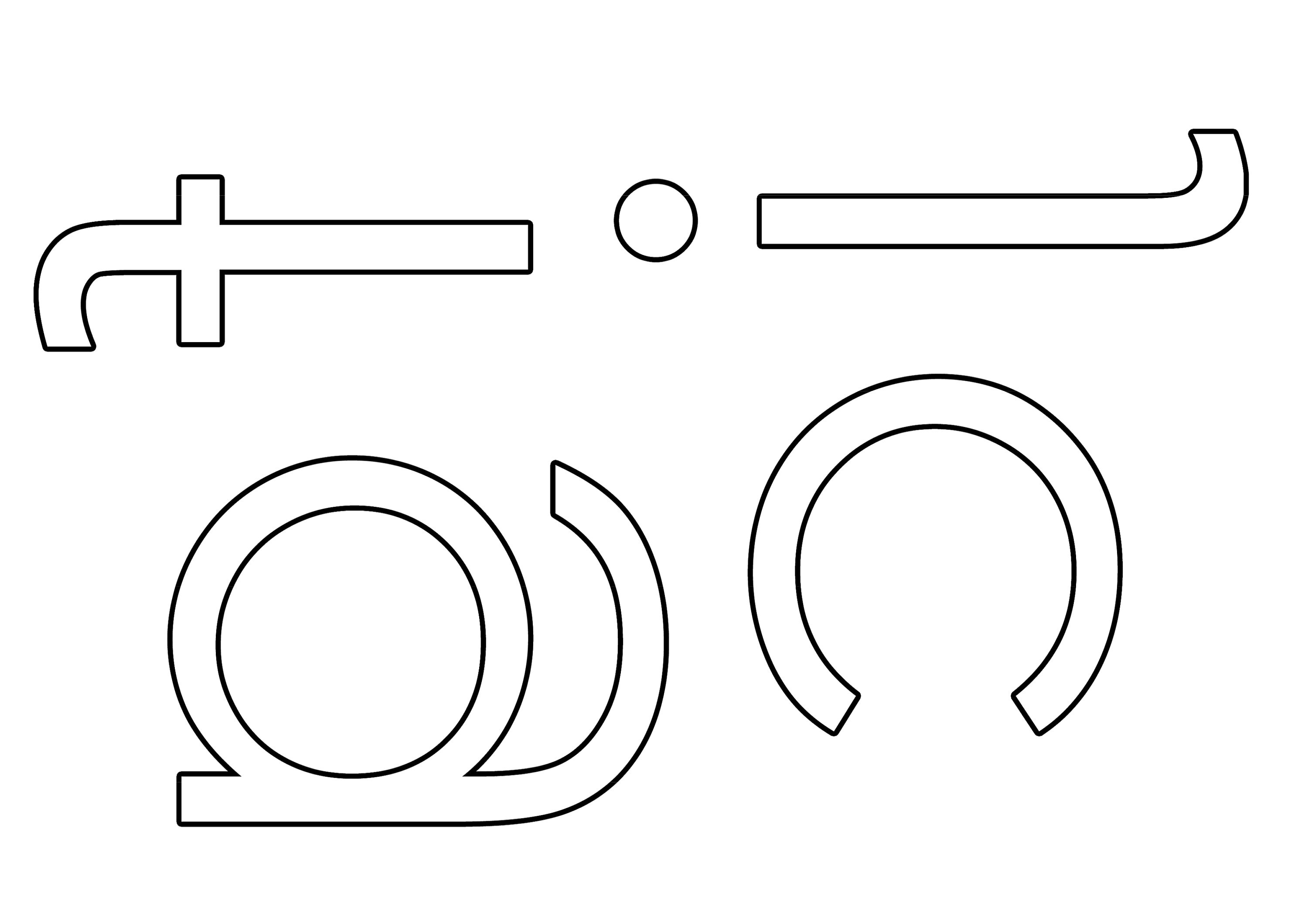 Back to front Alphabet und Zahlen für DIY Montessori Sandpapier ...