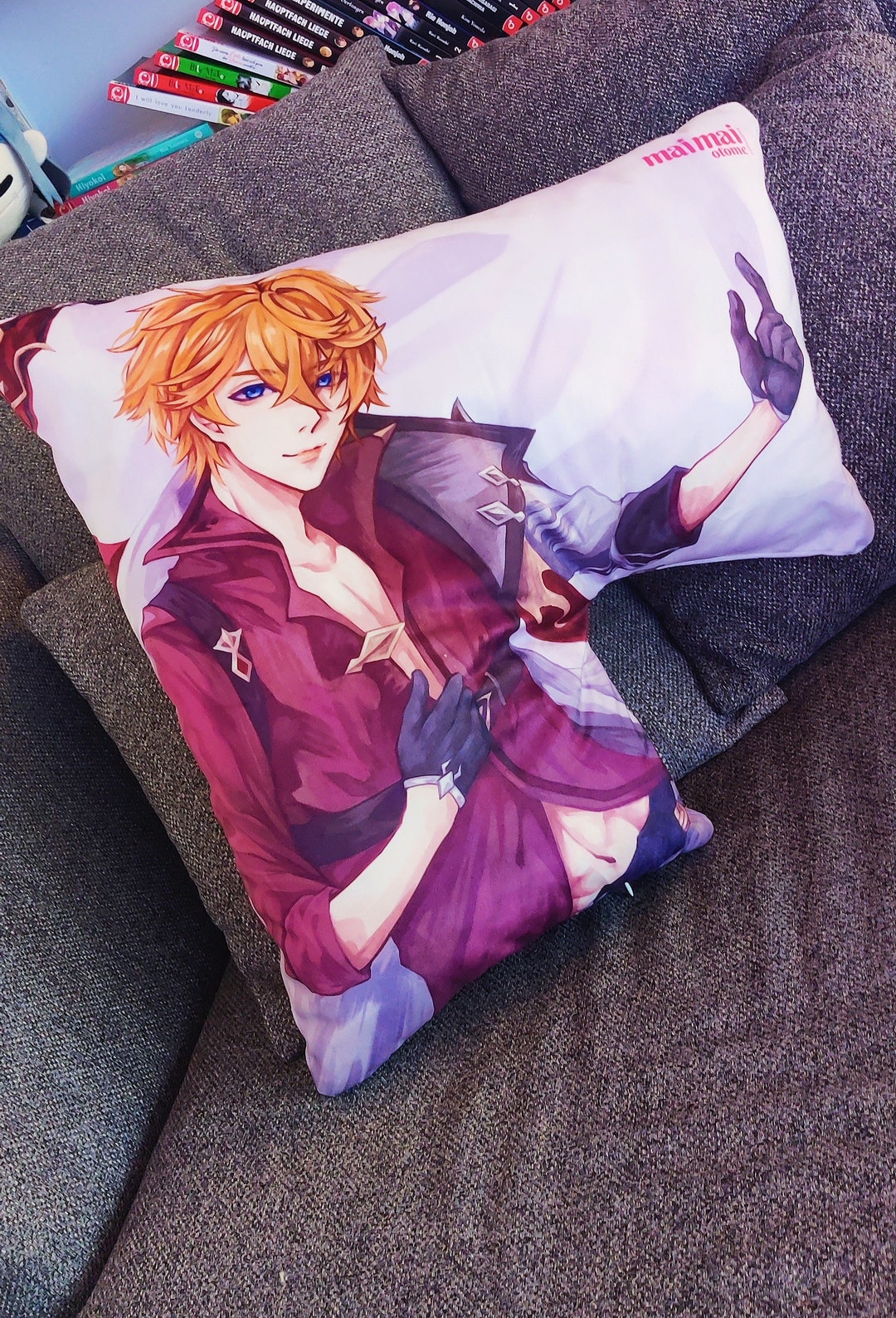 Childe Hug Pillow Hugbando Genshin Impact Dakimakura - Etsy