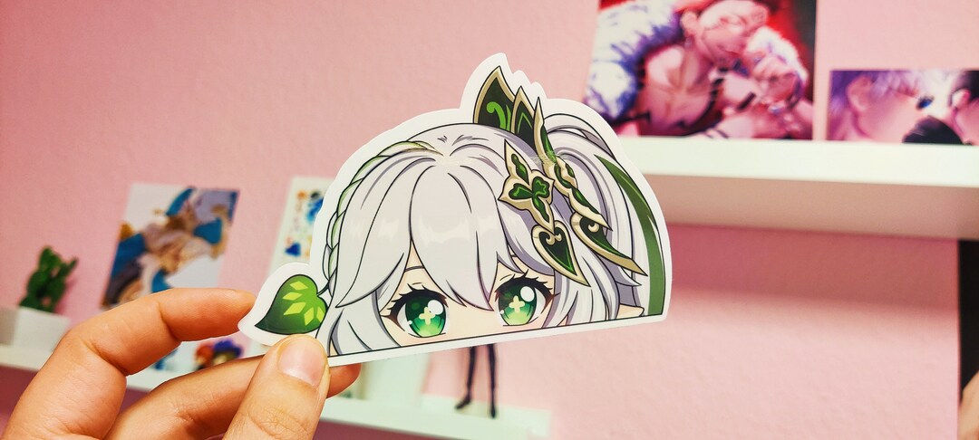 Genshin Impact Nahida Peeker Sticker Car Decal - Etsy