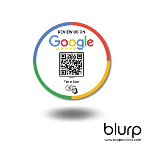 NFC Google Review Large Stickers - Etsy UK