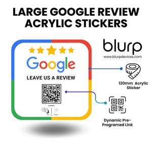 NFC Google Acrylic Sticker - Etsy