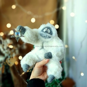 Abominable Snowman Christmas Tree Topper Personalized Yeti Custom Yeti ...