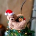 Christmas Tree Topper DOG Tree Topper POODLE Puppy Ornaments Needle ...