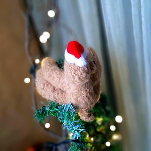 Christmas Tree Topper DOG Tree Topper POODLE Puppy Ornaments Needle ...