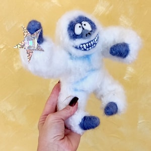 Abominable Snowman Christmas Tree Topper Personalized Yeti Custom Yeti ...