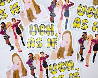 Clueless Stickers - Etsy