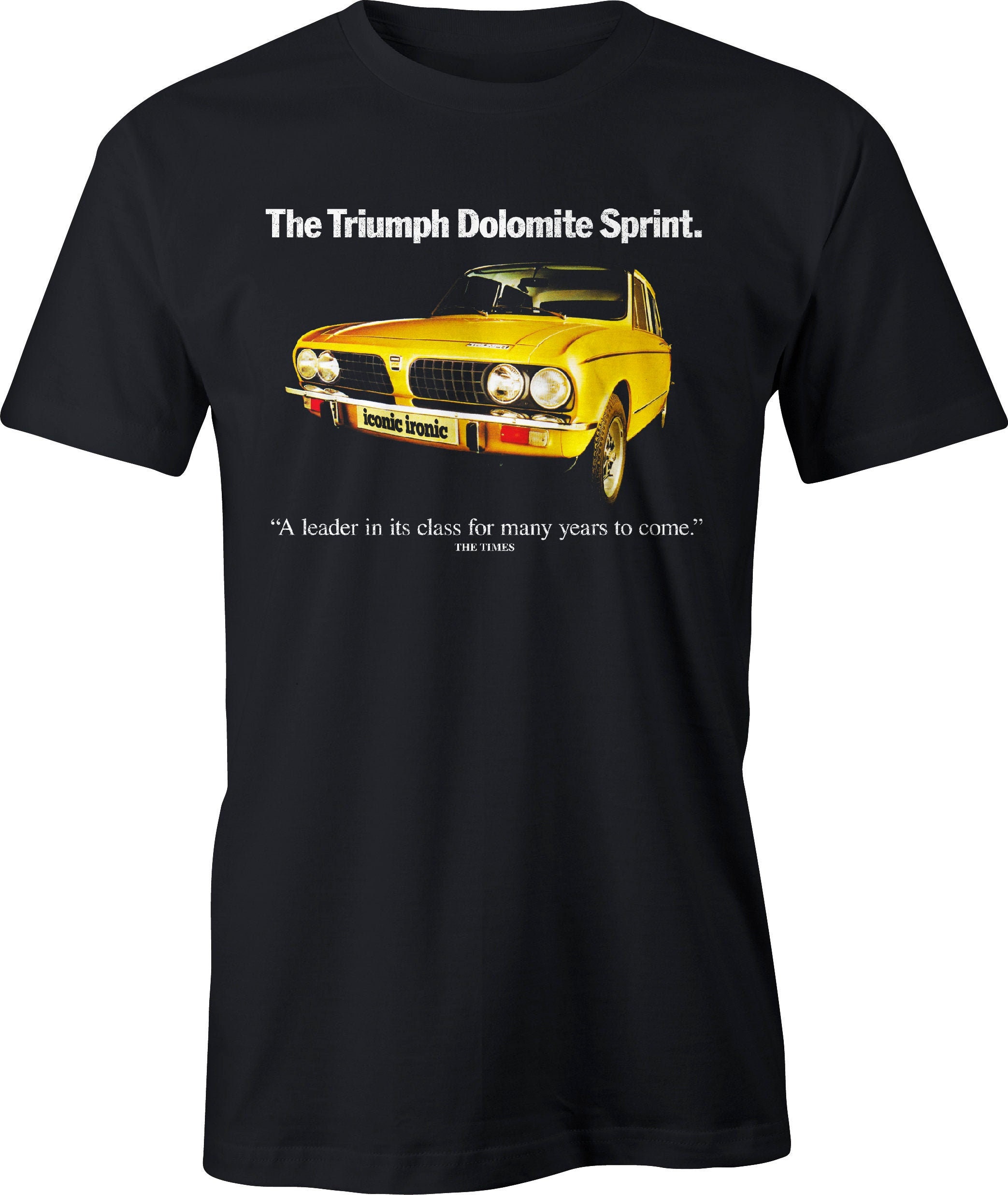 Triumph Dolomite Sprint Retro Car T Shirt. Seventies and Eighties ...