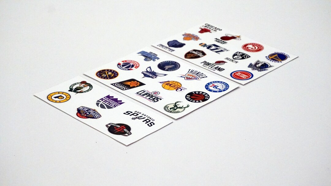 All NBA Teams Logo Sticker Set - Etsy