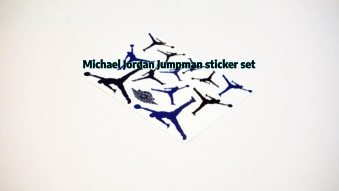 Jordan Sticker Set Blue - Etsy
